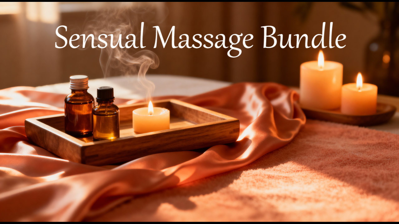 Sensual Massage Tingle Type Set: Slow Touch & Soothing Whispers - QuillsWay